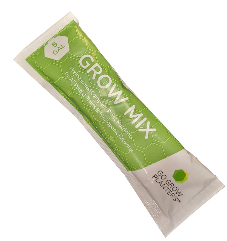 Go Grow Hydroponic Nutrients for All Veggies and Plants 5 Gallon - 5 P ...